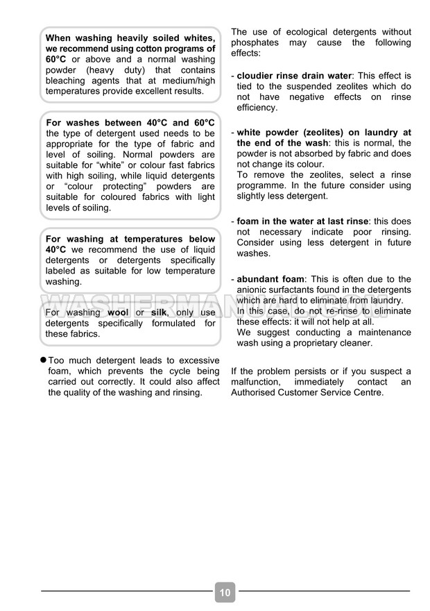Candy CSO14103TWCGE Washer User Manual