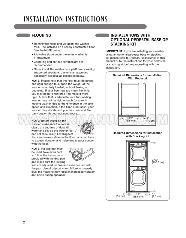 LG WM3875HVCA Owner's Manual