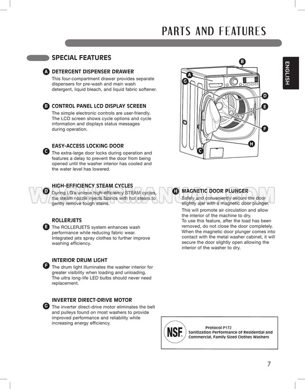 LG WM3875HVCA Owner's Manual